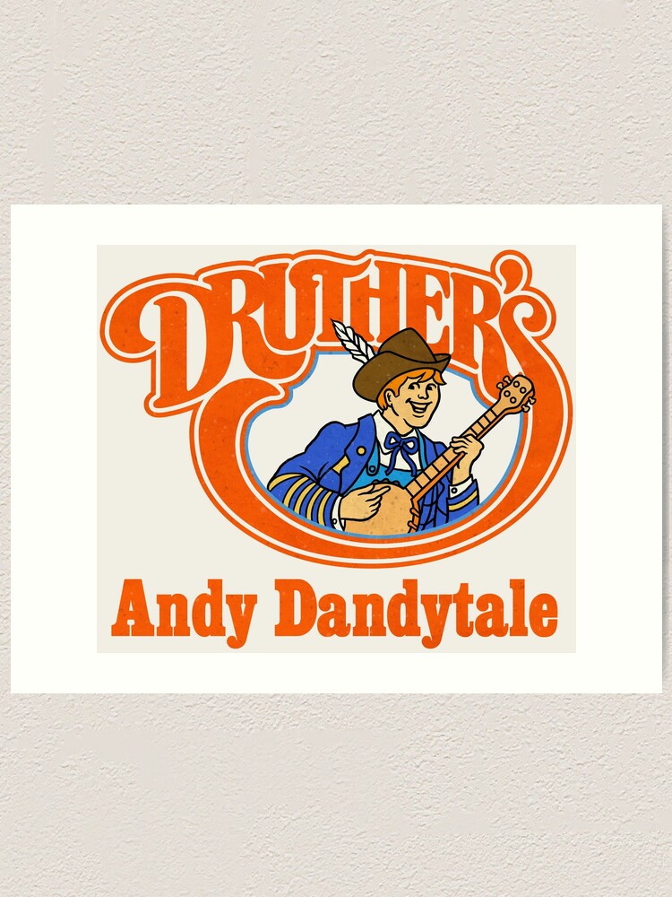 "Defunct Druther's Restaurant Logo with Andy Dandytale Character" Art ...