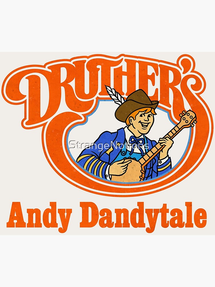 "Defunct Druther's Restaurant Logo with Andy Dandytale Character ...
