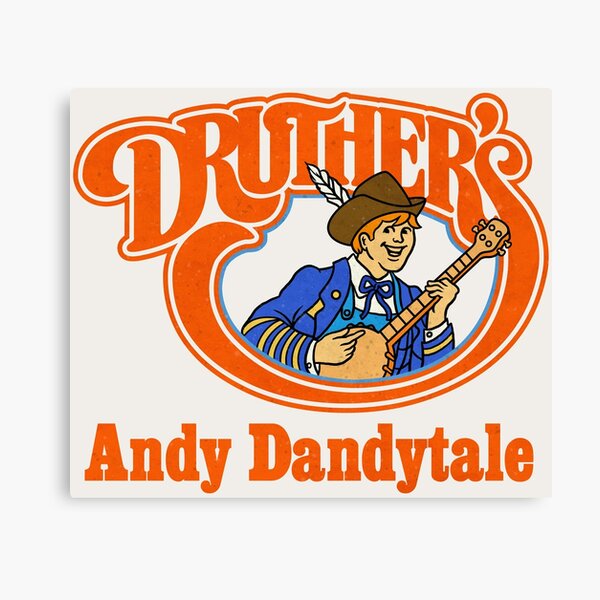 "Defunct Druther's Restaurant Logo with Andy Dandytale Character ...
