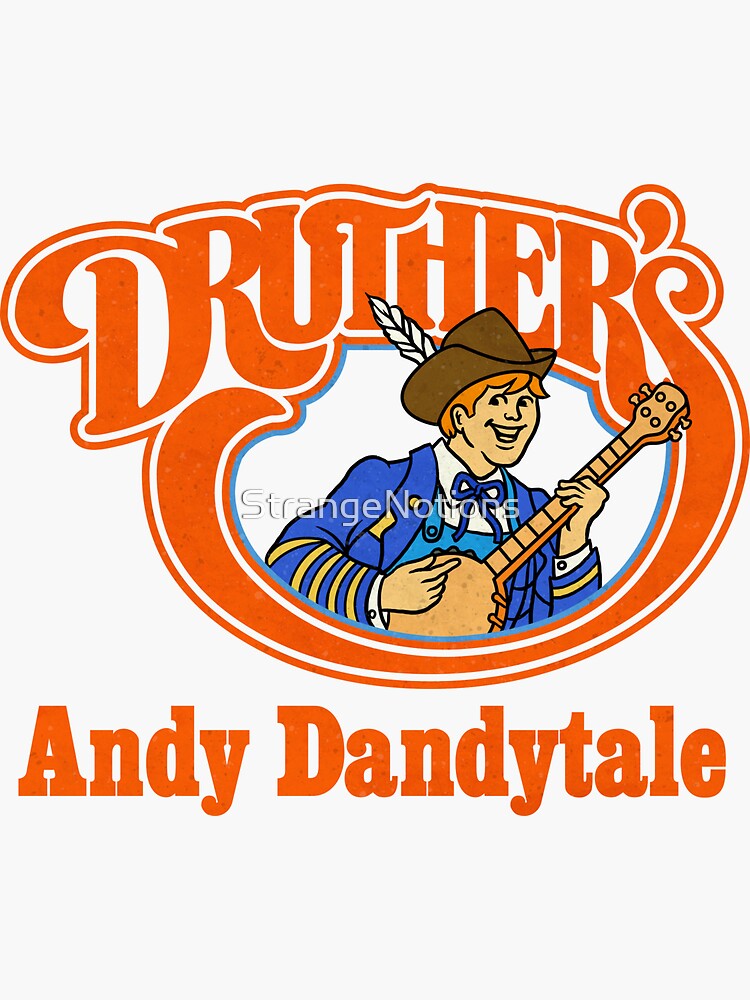 "Defunct Druther's Restaurant Logo with Andy Dandytale Character ...