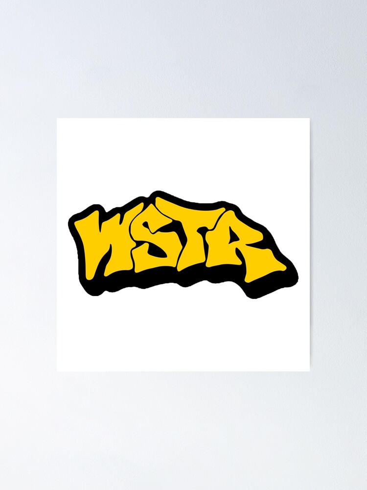 "WSTR Band Logo" Poster for Sale by NickTuzz | Redbubble