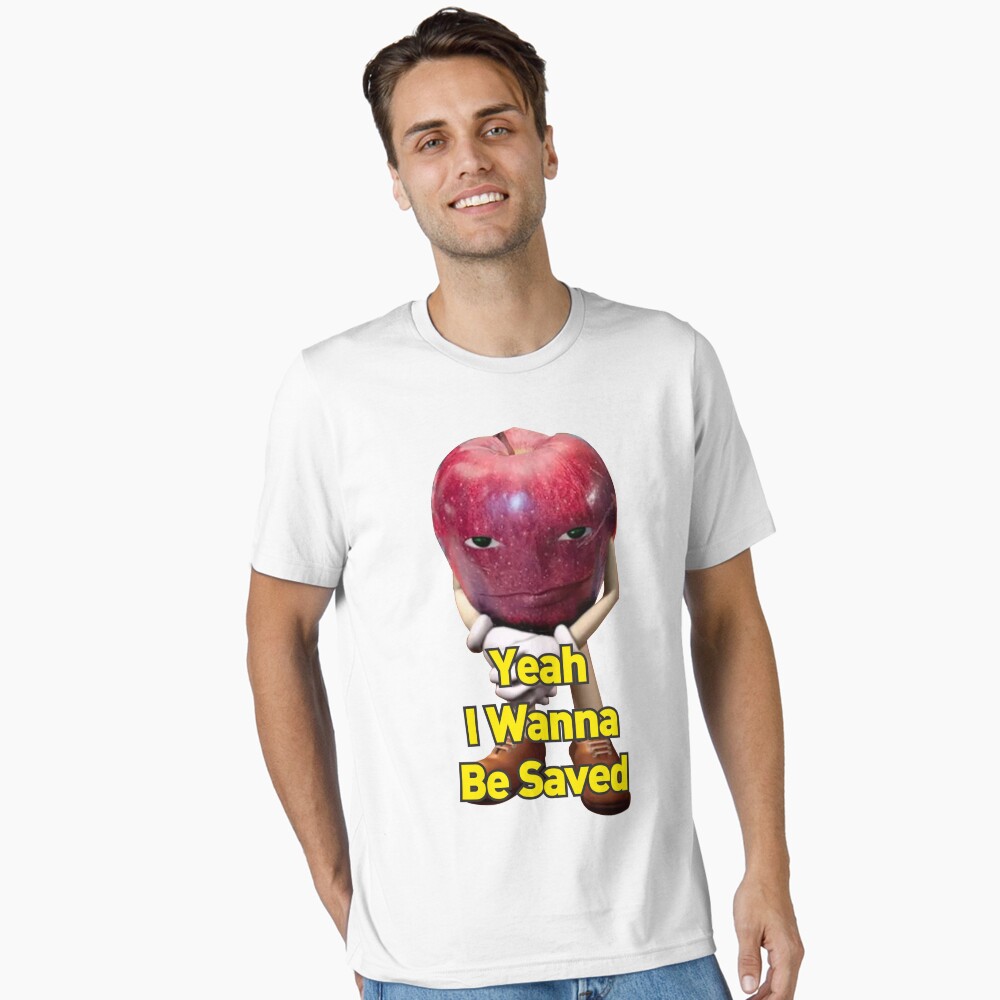 "Ohio rizz apple, i wanna be saved apple meme from TikTok." Sticker for ...