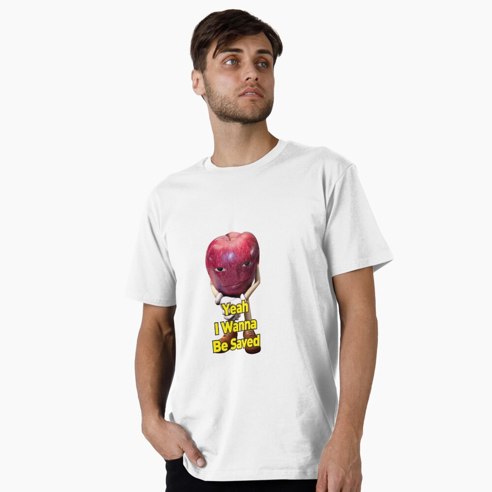 "Ohio rizz apple, i wanna be saved apple meme from TikTok." Sticker for ...