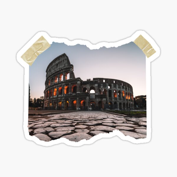 "Colosseum Romano" Sticker for Sale by Benb2567 | Redbubble