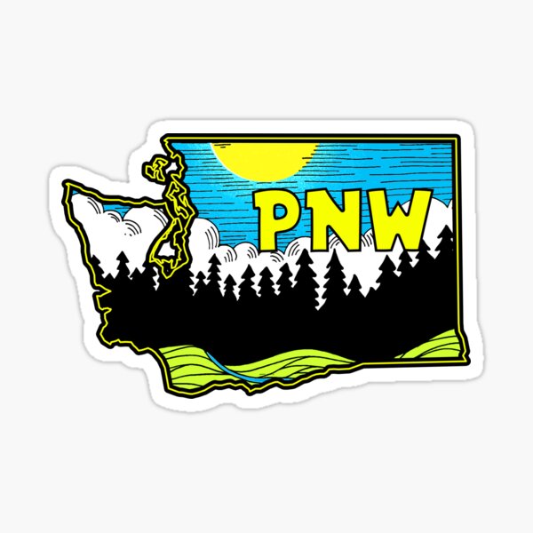 Pnw Stickers | Redbubble