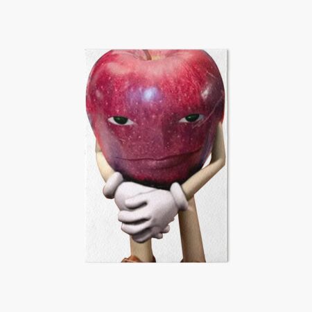 " Ohio rizz apple, apple meme from TikTok." Art Board Print for Sale by ...