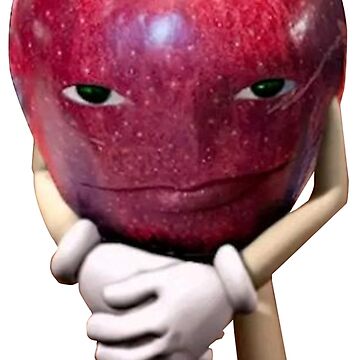 " Ohio rizz apple, apple meme from TikTok." Sticker for Sale by ...