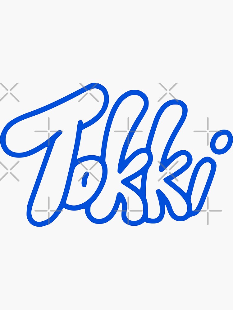 "NewJeans Fandom Logo Tokki" Sticker for Sale by xenocene | Redbubble