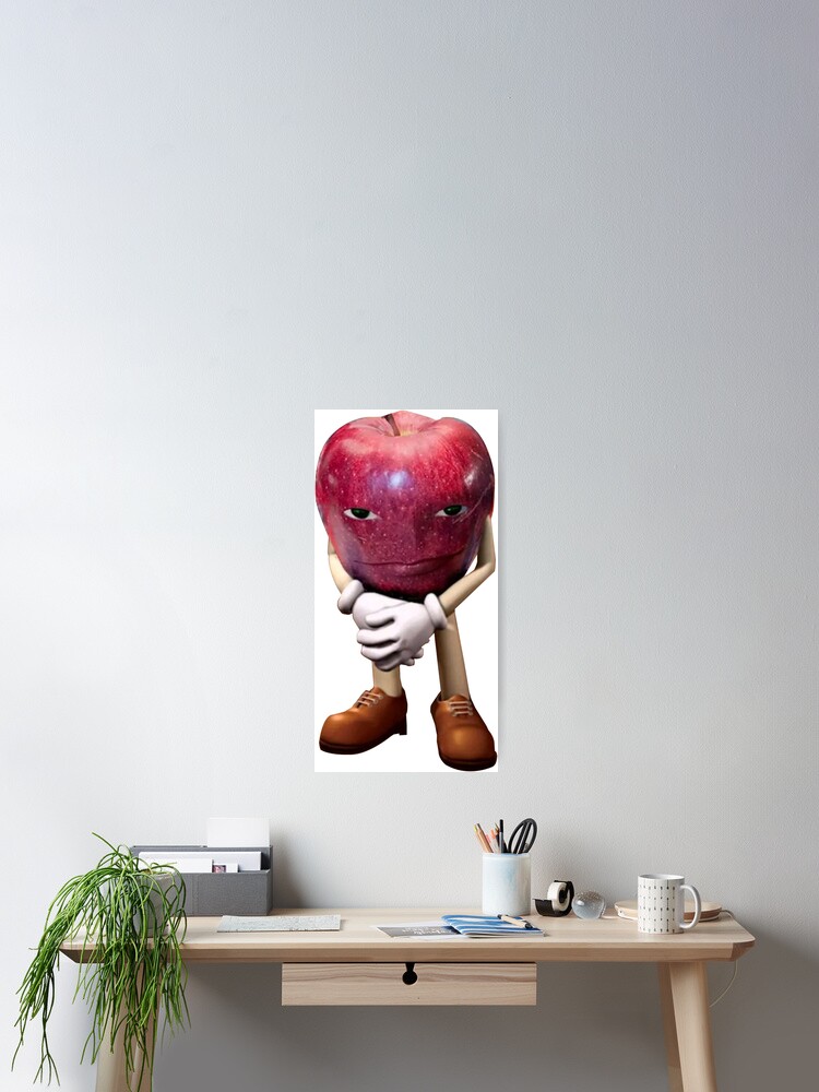 "The rizz apple" Poster for Sale by azerbera | Redbubble