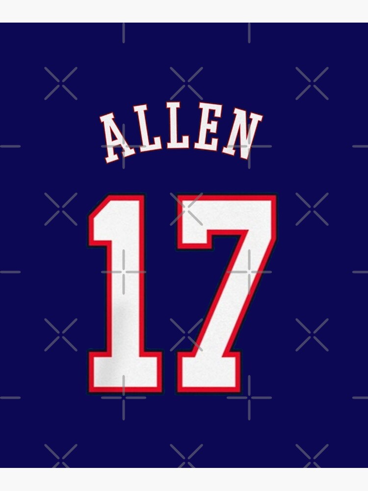 "Josh Allen" Poster for Sale by Mikalozan | Redbubble