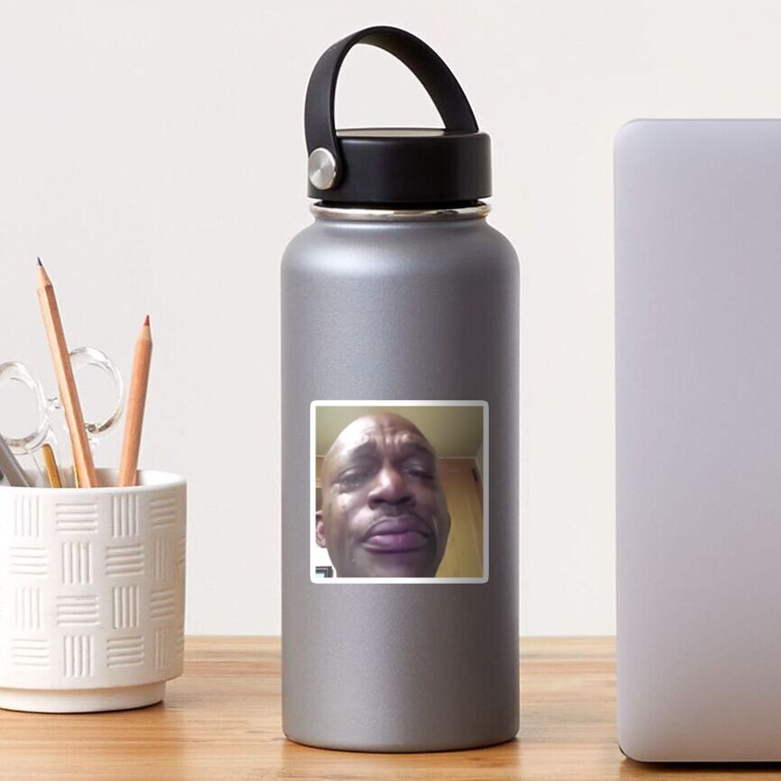 "Sad reaction meme" Sticker for Sale by KittenLadyAmy | Redbubble