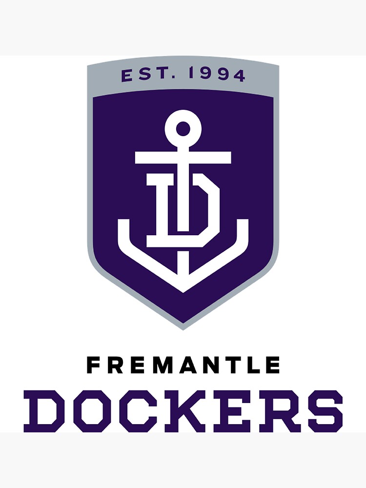 "Fremantle Dockers" Sticker for Sale by JordanC220 | Redbubble