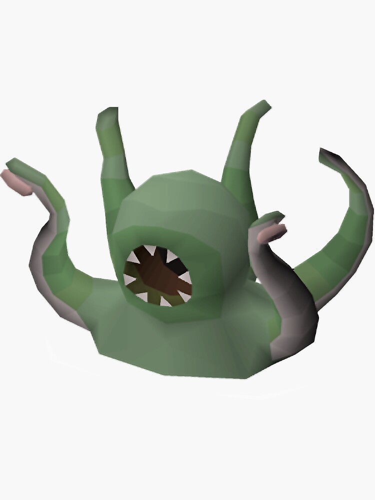 "OSRS Kraken" Sticker for Sale by ChapterCatchers | Redbubble