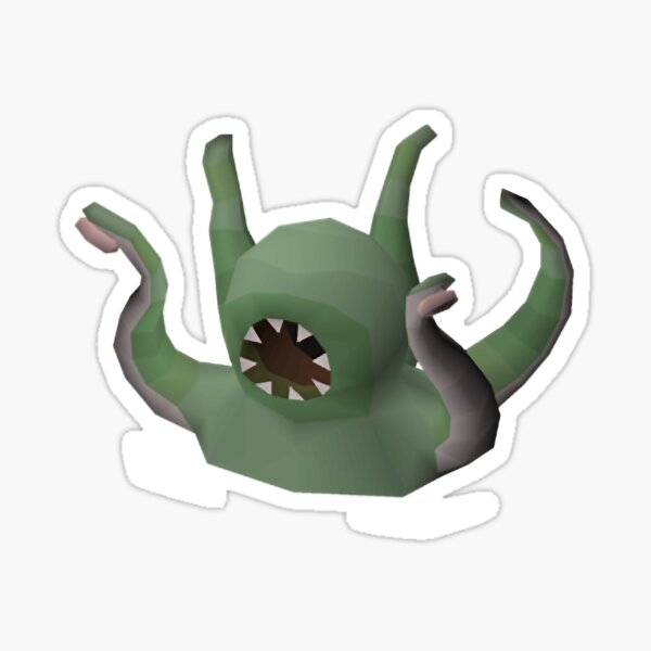 "OSRS Kraken" Sticker for Sale by ChapterCatchers | Redbubble