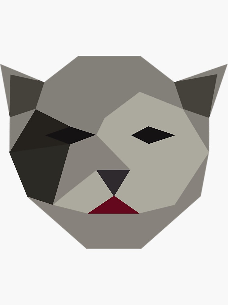 "Oldschool Runescape Bob The Cat" Sticker for Sale by ChapterCatchers ...