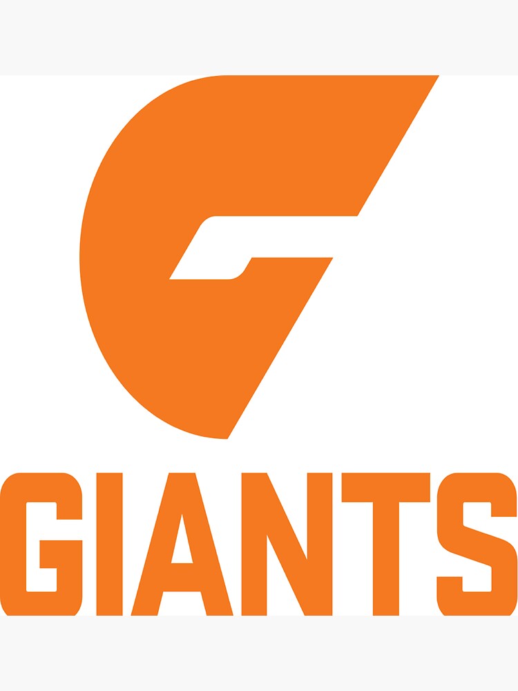 "Western Sydney Giants GWS FC" Sticker for Sale by JordanC220 | Redbubble