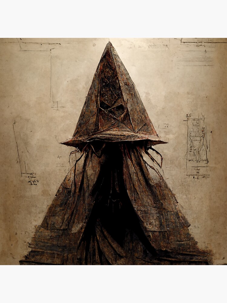 "Da Vinci's Pyramid head" Sticker for Sale by AyetoZee | Redbubble