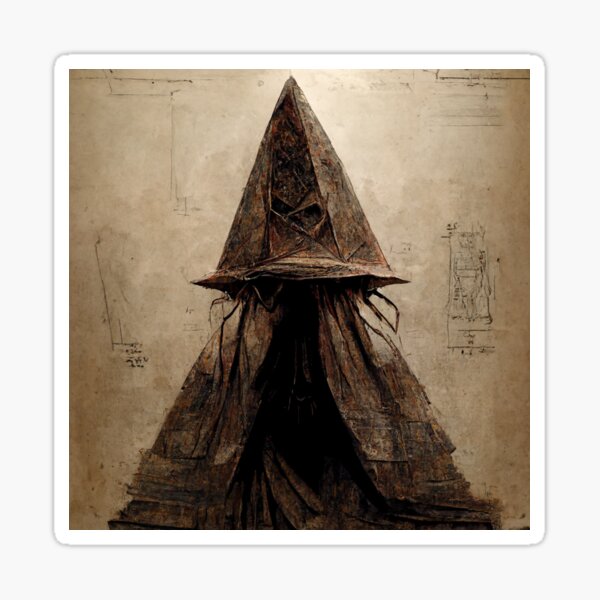"Da Vinci's Pyramid head" Sticker for Sale by AyetoZee | Redbubble