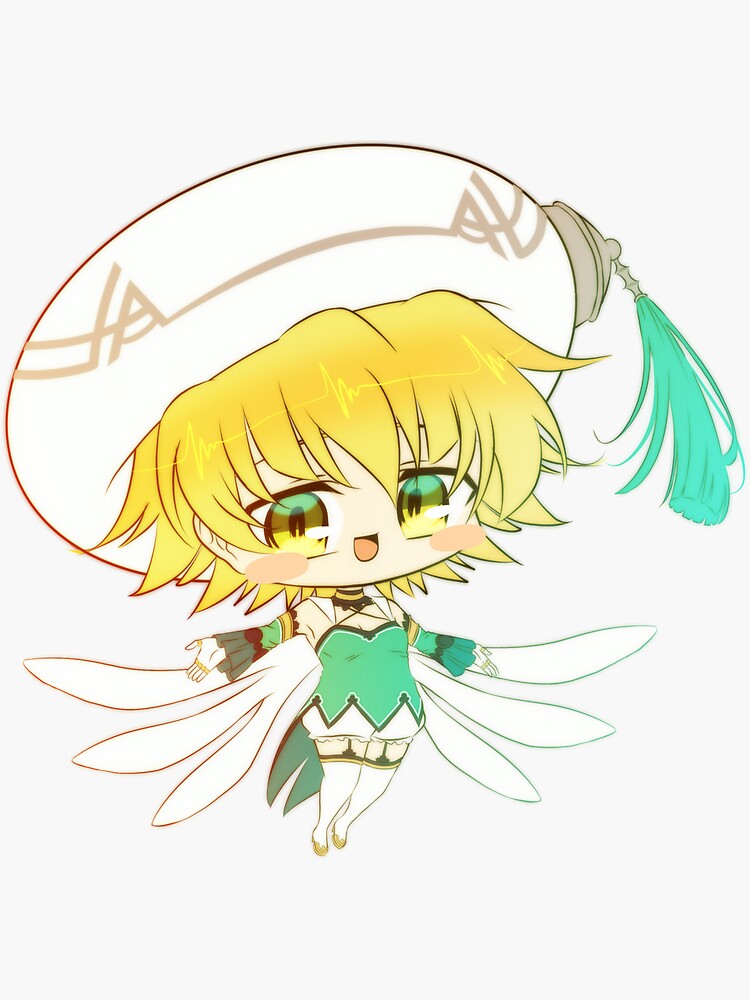 "Chibi Atoli" Sticker for Sale by Nightsbo | Redbubble