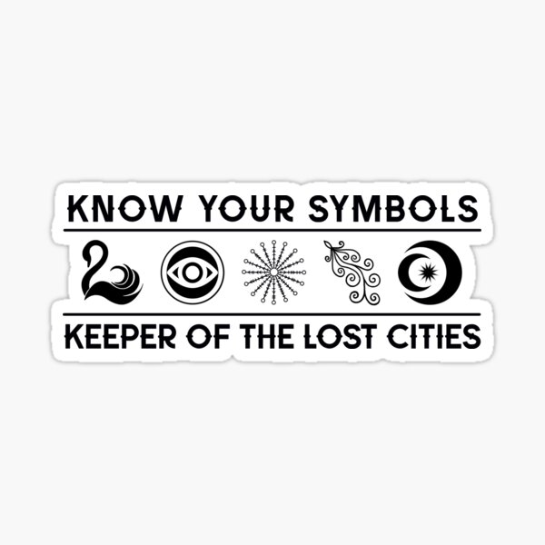 "Know your KEEPER symbols" Sticker for Sale by swmessenger | Redbubble
