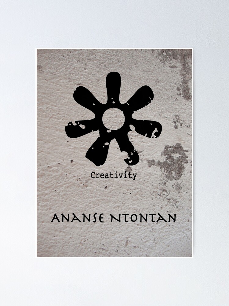"Ananse Ntontan Adinkra Symbol" Poster by GrimalkinStudio | Redbubble