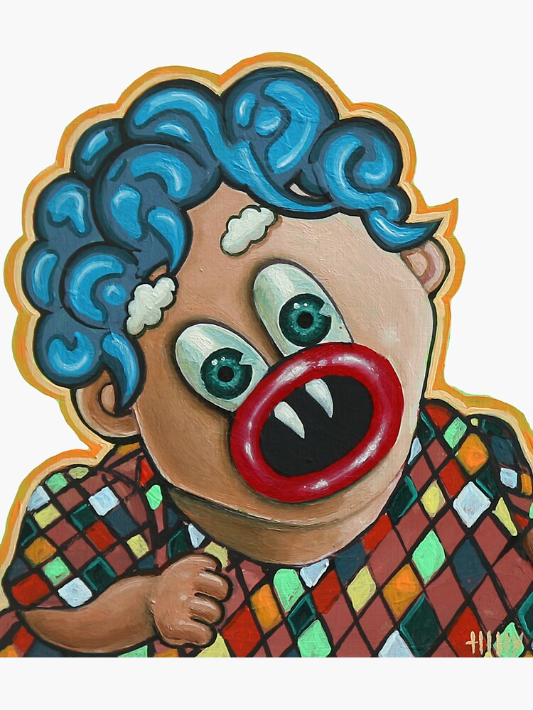 Pegatina «Sin SUEÑO Bestia | LSD | Ilustraciones de baño ácido | niño ...