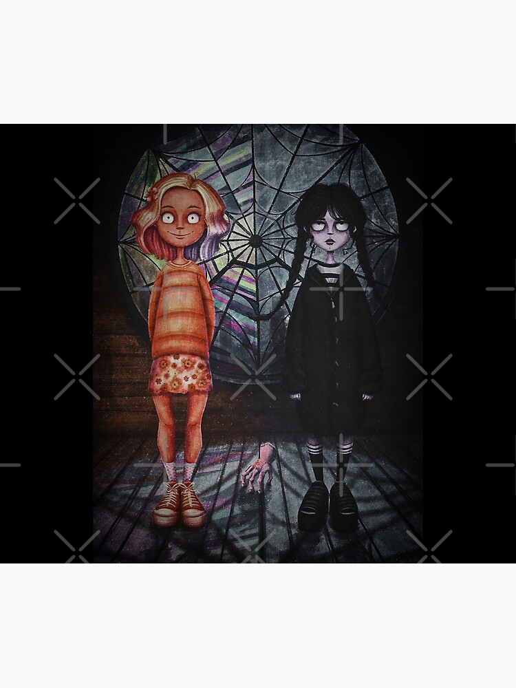 "Wednesday Addams Jenna Ortega Addams nevermore wenclair Nightshades ...