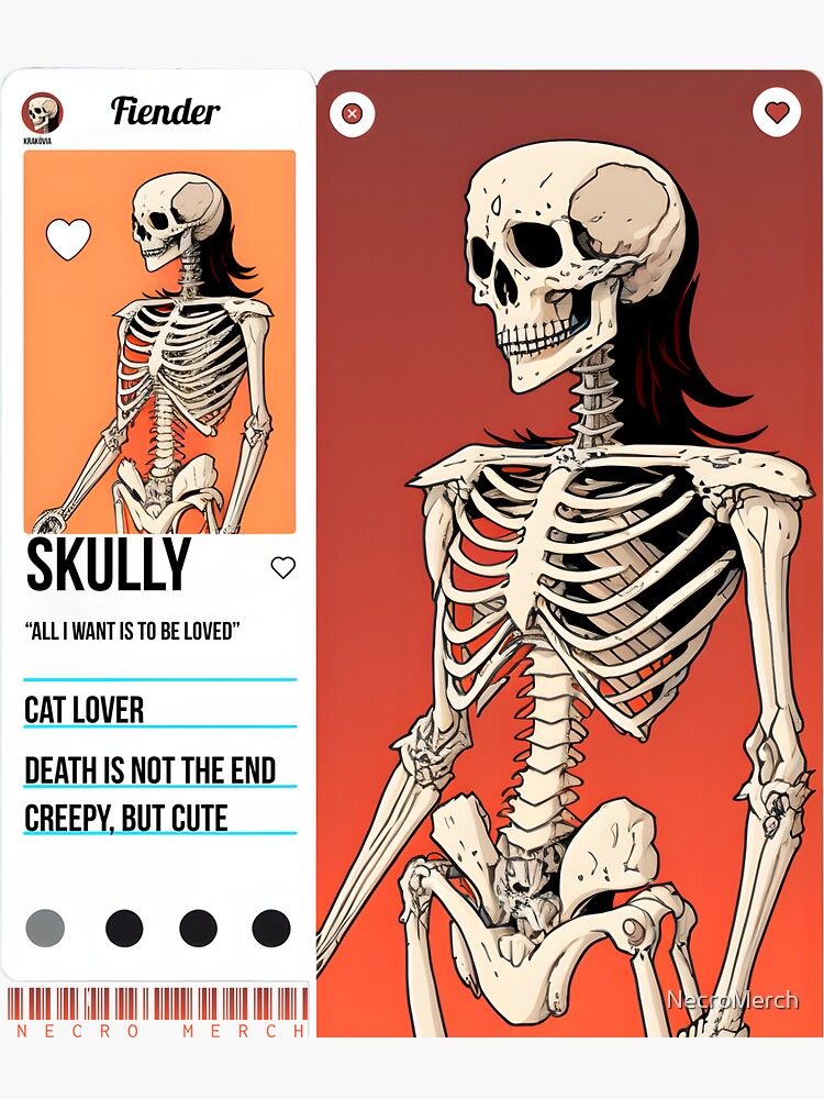 "Fiender - Necro Merch" Sticker for Sale by NecroMerch | Redbubble