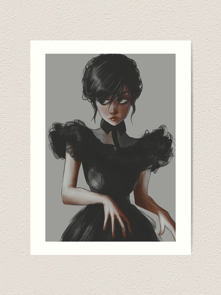 "Wednesday Addams Jenna Ortega Addams nevermore wenclair Nightshades ...