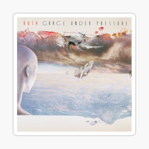 "Grace Under Pressure" Sticker for Sale by Lomanuela | Redbubble