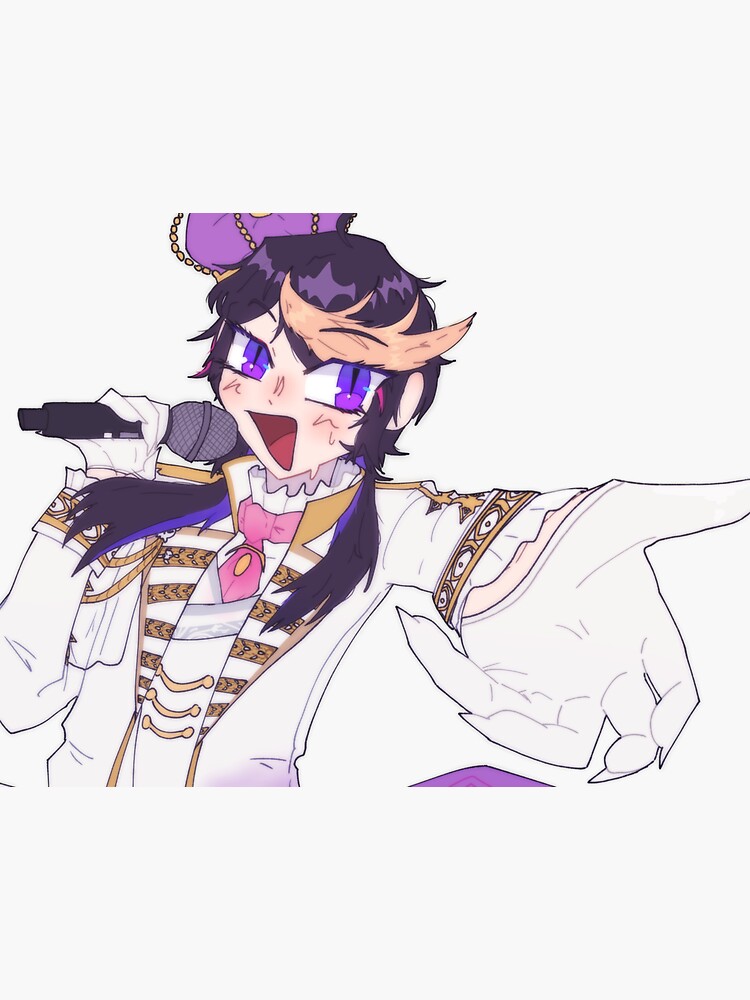 "Idol Shu Yamino " Sticker for Sale by Chamikyu- | Redbubble