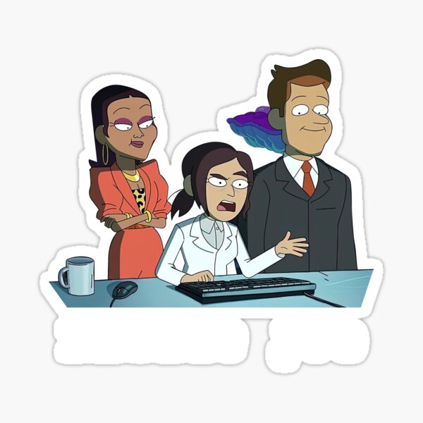 "Team Trending" Sticker for Sale by LynneRileys | Redbubble