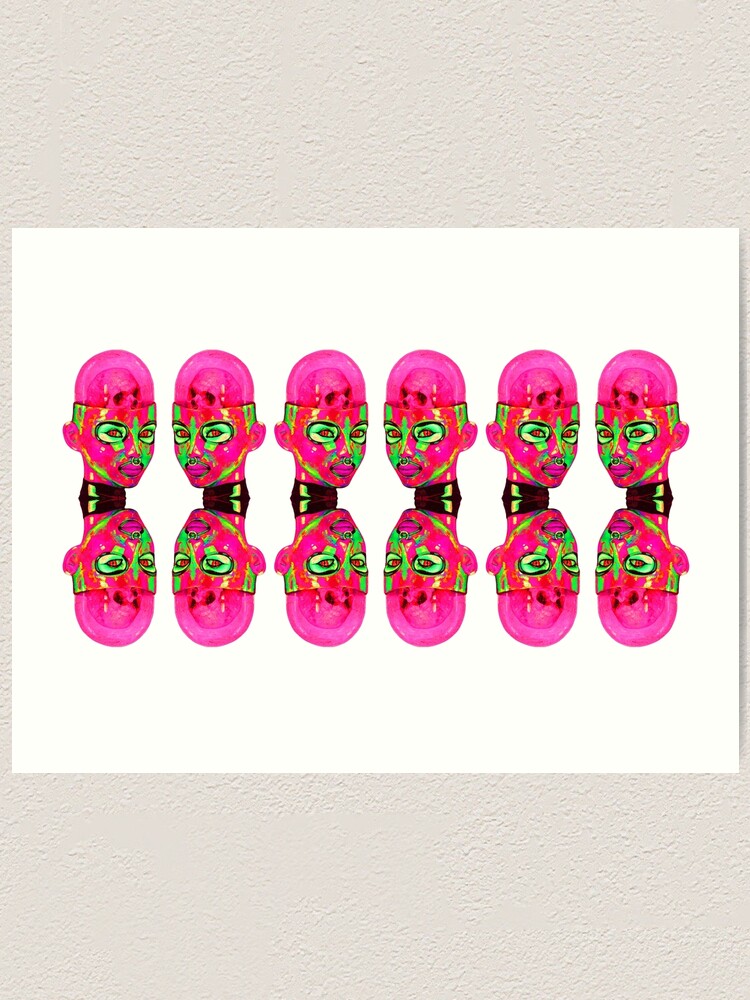 "Future Cyborg Pink Girl Acid Remix | Skull Brain Terminator | Candy ...