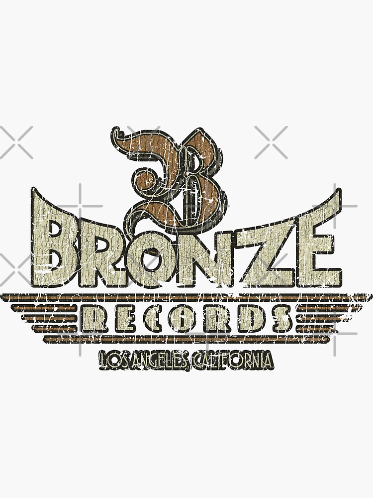 "Bronze Records Los Angeles 1939" Sticker for Sale by AstroZombie6669 ...