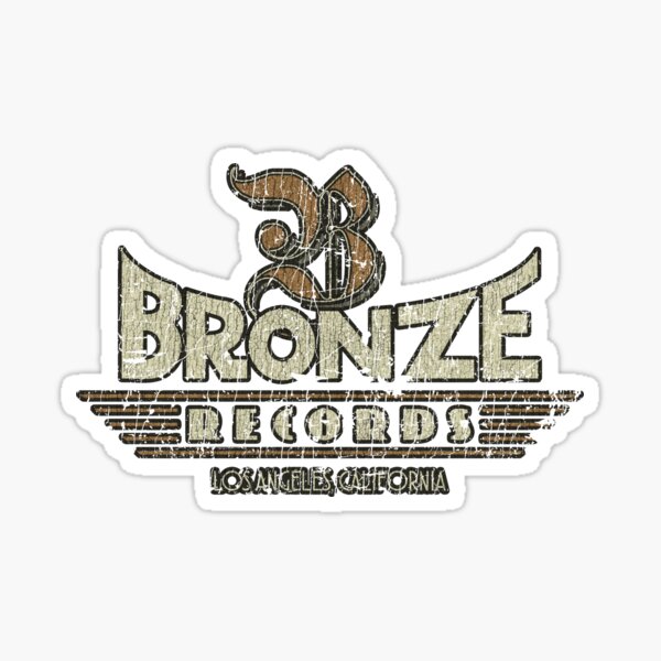 "Bronze Records Los Angeles 1939" Sticker for Sale by AstroZombie6669 ...