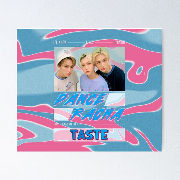 "Danceracha Straykids" Poster for Sale by LeighsDesign | Redbubble