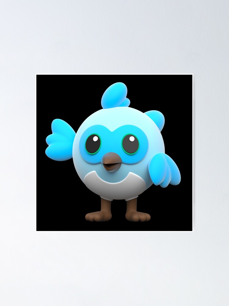 "Flutter Dash Bird" Poster for Sale by tshirtsandme | Redbubble