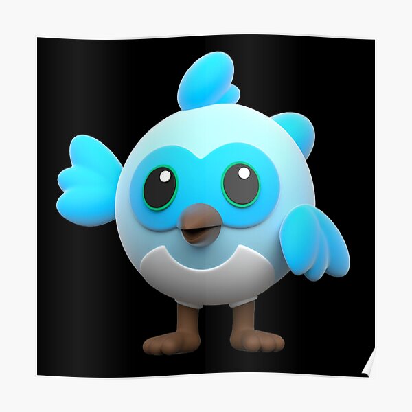 "Flutter Dash Bird" Poster for Sale by tshirtsandme | Redbubble