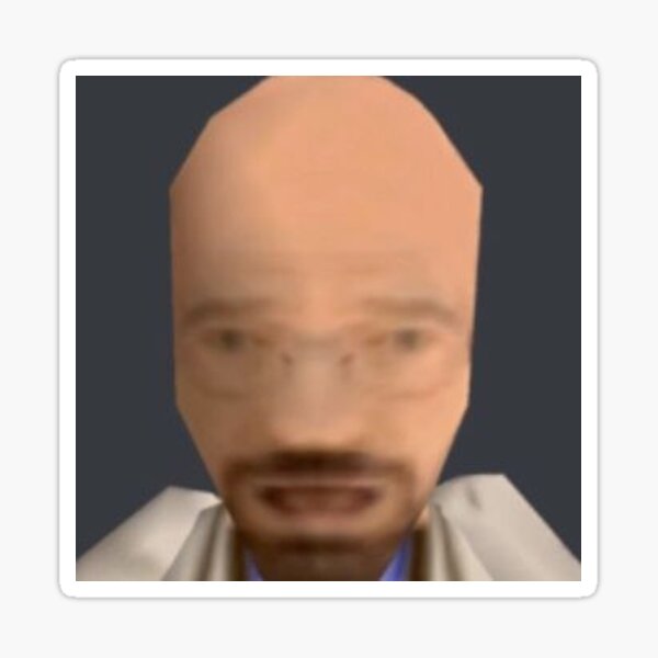 "Worried Walter white avatar" Sticker for Sale by FunkisDesignes ...