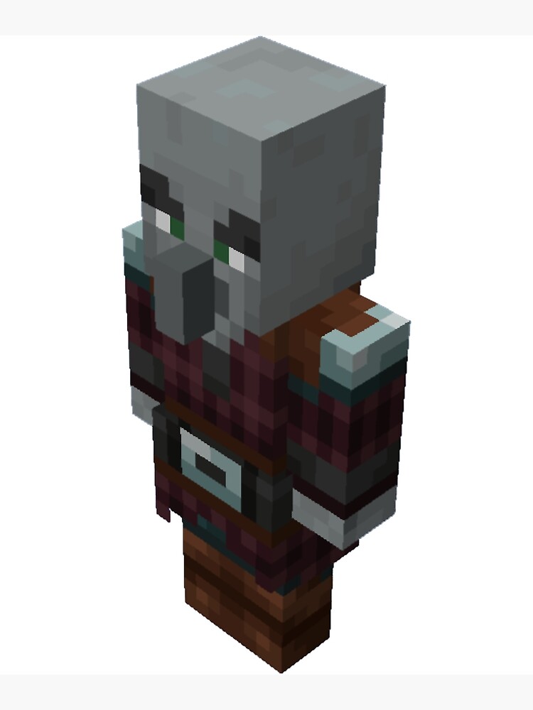 "Pillager Minecraft Pillager" Poster for Sale by LoveYouBoutique ...