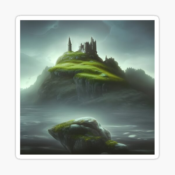 "Cosmic Fog." Sticker for Sale by MattysMerch | Redbubble