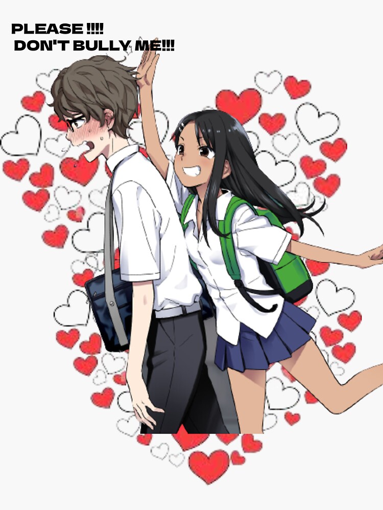 "Please don't bully me " Sticker for Sale by BISJOU | Redbubble