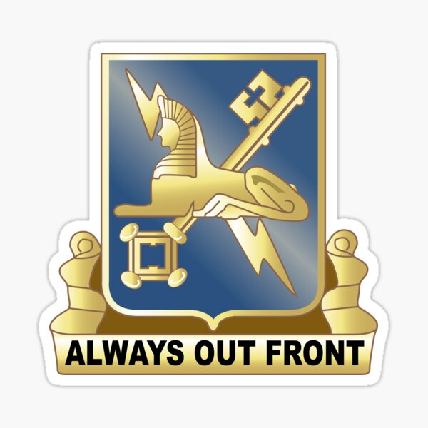 "Army - Military Intellligence Corps Branch DUI wo Txt" Sticker for ...