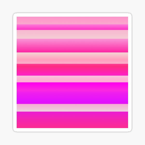 "Pink color palette | purple pink color combination" Sticker for Sale ...
