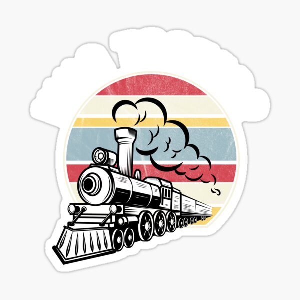 "Who Tooted Funny Retro Train Lover Cute Model Railroad Vintage ...