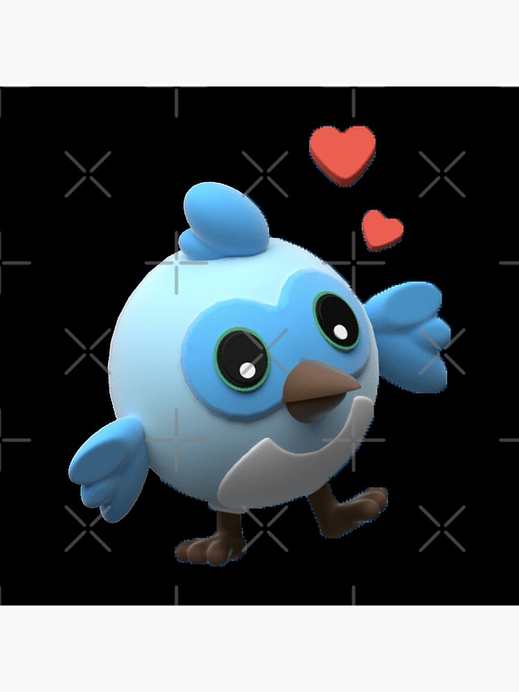 "Flutter Dash Love Bird" Poster for Sale by tshirtsandme | Redbubble