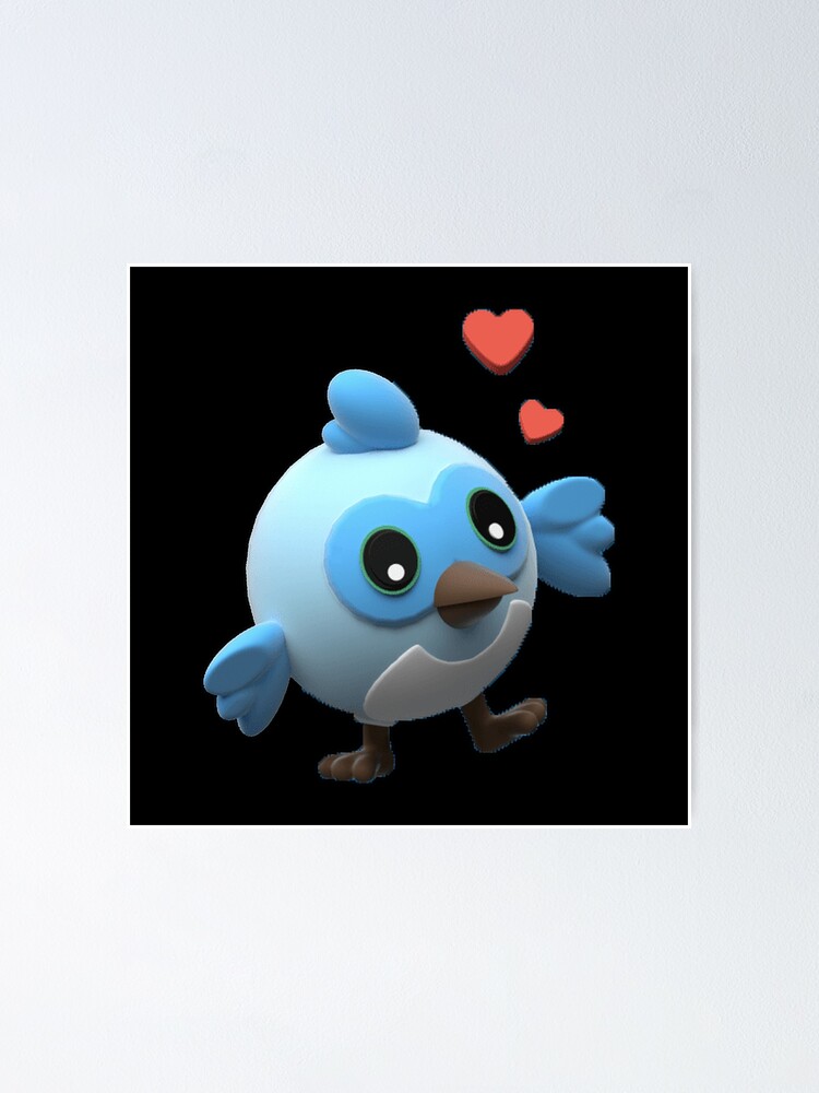 "Flutter Dash Love Bird" Poster for Sale by tshirtsandme | Redbubble