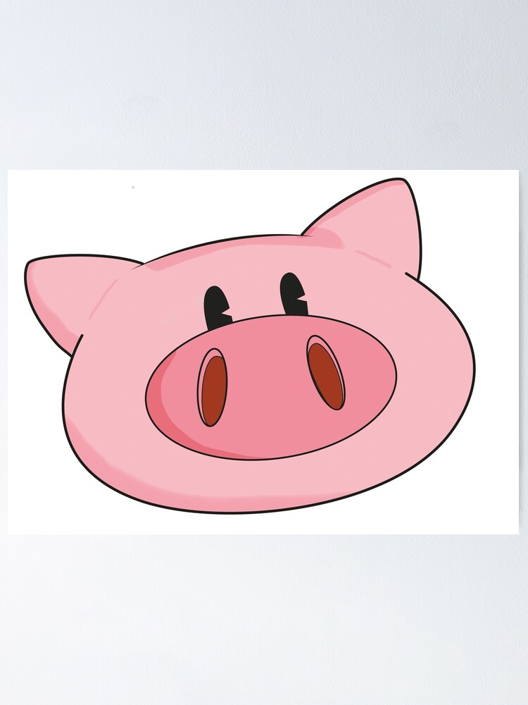 Póster «Cara de cerdo Tonde Burin» de HayTim | Redbubble