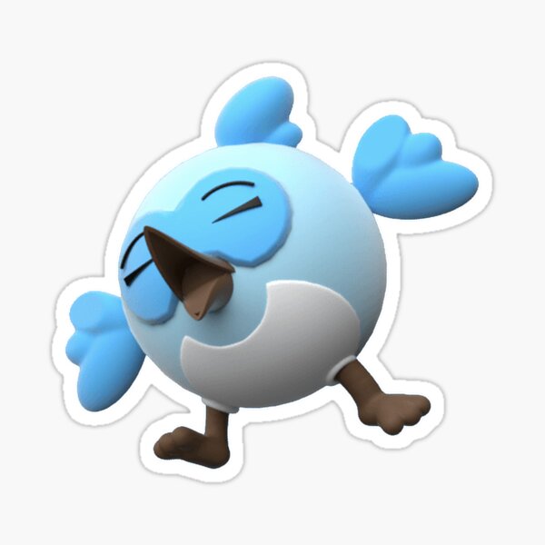"Flutter Dash Dancing bird" Sticker for Sale by tshirtsandme | Redbubble