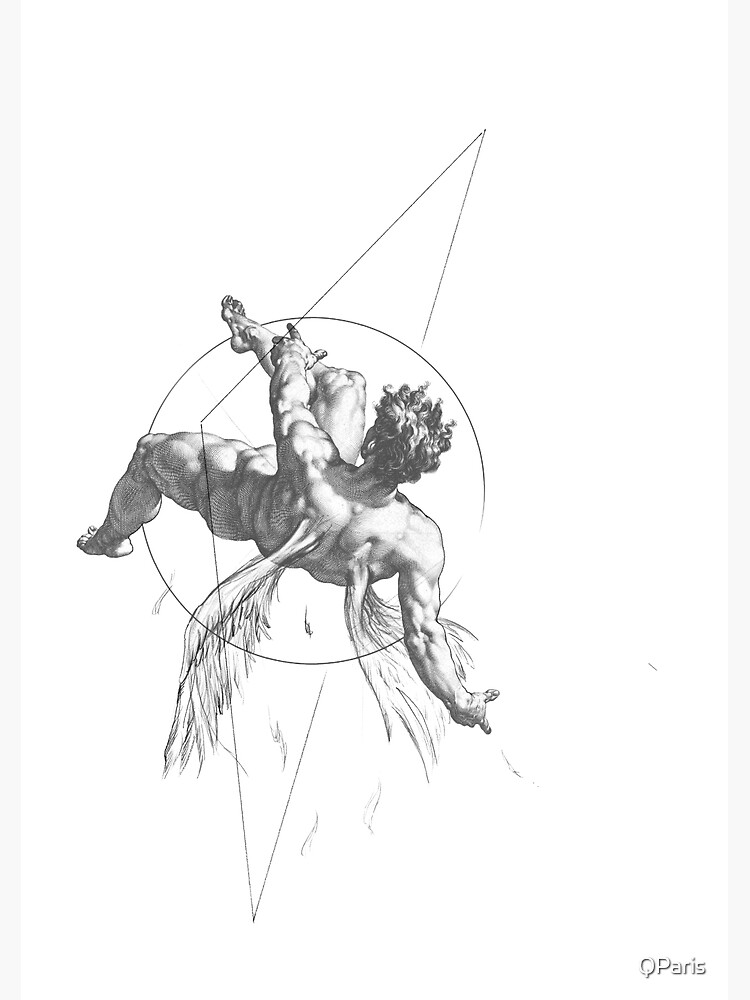 "angel fall from heaven" Poster by QParis | Redbubble